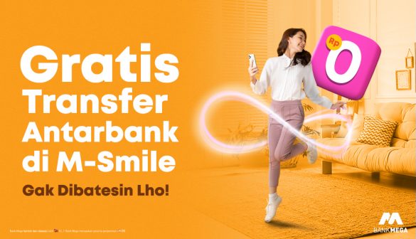Transfer Antar Bank Bebas Biaya Admin Pakai M-Smile