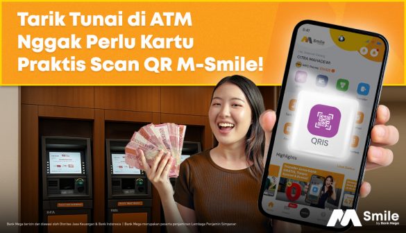 Tarik Tunai, Transfer, dan Setor Tunai Praktis pakai QRIS!