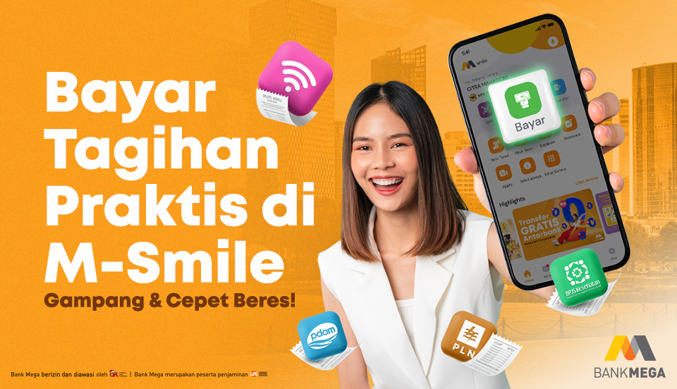 Bayar Tagihan Listrik hingga Pajak Mudah dan Praktis di M-Smile