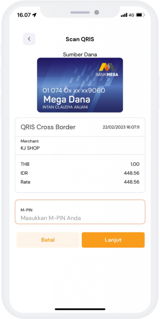 Praktis Scan QRIS Antar Negara dengan M-Smile di Luar Negeri