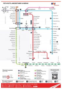 Rute KRL Jabodetabek Terbaru