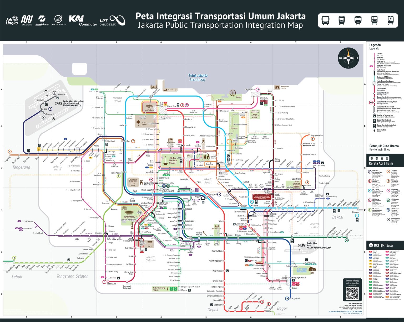 Rute TransJakarta Terbaru dan Panduan Naik TransJakarta